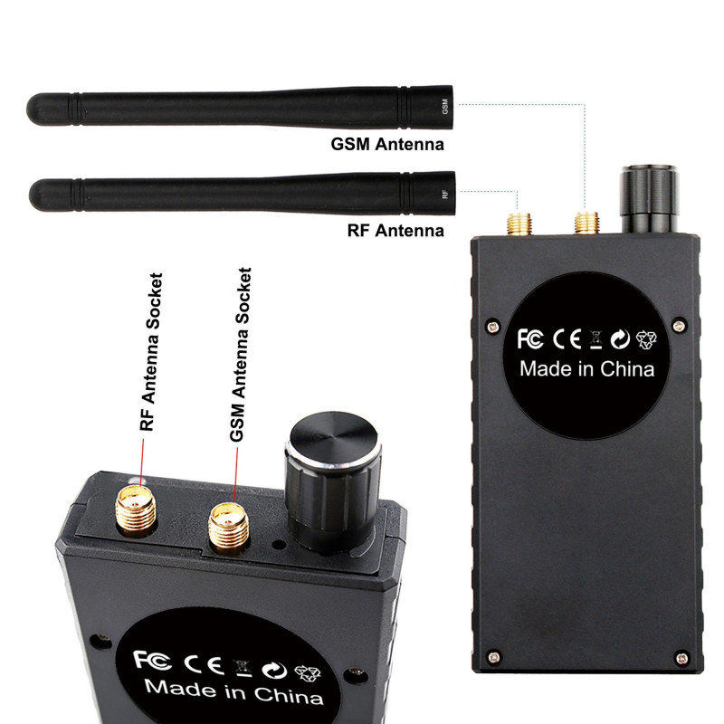 Anti Spy WiFi Camera Detector, Dual Antenna Wireless RF Signal Detector ...